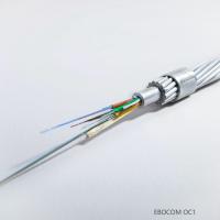 China OPGW Fiber Optic Cable price Aerial Overhead Power Ground Wire G652D Stranded 12 24 36 48 Core for sale