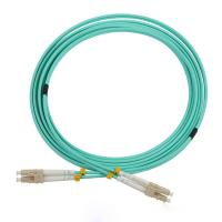 China LC-LC OM3 Patch Cord Cable Simplex Duplex Optical Fiber  2m 3m 5m om4 internet LAC high speed for sale