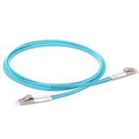 China LC-LC OM3 Patch Cord Cable Simplex Duplex Optical Fiber  2m 3m 5m om4 internet LAC high speed for sale