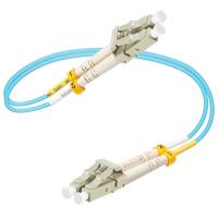 China LC/PC-LC/PC  Patch Cord Fiber Cable Multimode Om3 OM4 Duplex 2.0mm  with High Quality 5G high speed for sale
