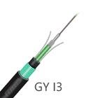 China GYXTW Outdoor Fiber Optic Cable with G652D Single Mode 2-12 Core and Central Loose Tube Structure for sale