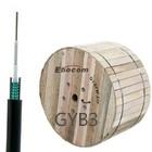 China GYXTW Outdoor Fiber Optic Cable with G652D Single Mode 2-12 Core and Central Loose Tube Structure for sale