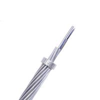 China AA Layer OPGW 48 Core Fiber Optic Cable Stranded Single Mode G652 Ground Wire Outdoor Aerial Dielectric for sale