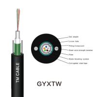 China High quality GYXTW Optical Fiber Cable 12 Core  with Parallel  for networking equipment for sale