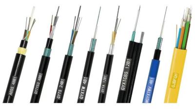 China 4 Core GYXTW Armored Fiber Optic Cable with Corrugated Steel Tape and Water-Resistant Compound for Outdoor Use for sale