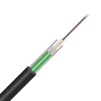 China 2-24 Core GYXTW Central Tube Fiber Optic Cable with 24m Distance and ISO45001 Certification for sale