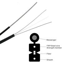 China Outdoor FTTH Drop Cable 2 Core for sale