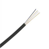 China Outdoor FTTH Drop Cable GJYXCH 1 Core Fiber Optic Cable G657A1 With Steel Strength Member for sale