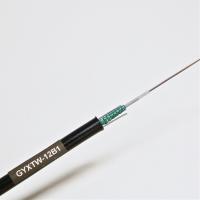 China Outdoor GYXTW 12 Core G652D Light Armored Fiber Optic Cable With Central Loose Tube Structure for sale