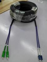 China Drop cable Patch cord  SC/LC/ST/MPO LSZH jacket g657a1 g652d OM2 OM3 for indoor Internet construction for sale