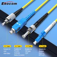 China High-Performance Fiber Optic Patch Cord with LSZH Jacket G657A1 Fiber and OM3 Multimode for Data Center Ethernet for sale