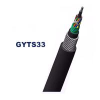 China High Performance GYTA33 24 48 96 Core Fiber Optic Wire Outdoor G652D Fiber Optic Cable for Direct Buried for sale