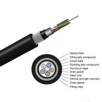 China High Performance GYTA33 24 48 96 Core Fiber Optic Wire Outdoor G652D Fiber Optic Cable for Direct Buried for sale