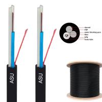 China Aerial Self-Supported ASU Mini ADSS 12 Core Fiber Optic Cable Span 80m 100m Manufacturer for sale