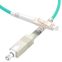 China High-Performance Simplex OM3 Multimode Fiber Patch Cord 3.0mm LSZH with LC SC FC ST Connectors for sale