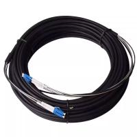 China Armored FTTA Patch Cord 2 Core Fiber Optic Jumper with Spiral Tube Protection and Rodent-Resistant Design for 4G 5G Base Stations for sale
