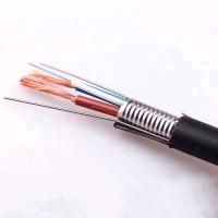 China OPLC Photoelectric Composite Hybrid Cable 4 Core Fiber Optic Cable With Copper Wire for sale