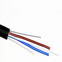 China OPLC Photoelectric Composite Hybrid Cable 4 Core Fiber Optic Cable With Copper Wire for sale