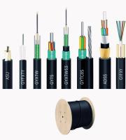China Factory Wholesale GYTS53 GYTA53 Outdoor Direct Buried Fiber Optic Cable Single Mode 12 24 48 Cores for Underground Use for sale