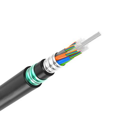 China GYTA53 Heavy Duty Double Armored Fiber Optic Cable – Direct Buried Waterproof Rodent-Resistant for sale