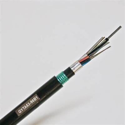 China High-Performance GYTA53 Double-Armored Double-Jacket Fiber Optic Cable for Harsh Environments for sale
