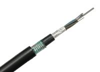 China Manufacturer Double sheath GYTA53 24 Cores Single Mode Armored Underground Fibre Optic Cable for sale