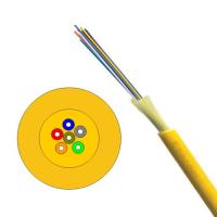 China 6 8 12 Core Indoor Distribution Fiber Optic Cable | OM1 OM2 OM3 OM4 OM5 Multimode GJFJV Tight Buffered Cable for sale