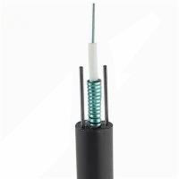 China G652D GYXTW 48 Core Outdoor Fiber Optic Cable Water Blocking Structure Steel Wire Reinforced PE Jacket for Backbone Network for sale