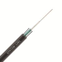 China PE Jacket GYXTW Outdoor Fiber Optic Cable Single Mode Central Loose Tube Armored Cable for Aerial Duct Installations for sale