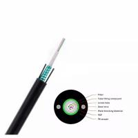 China GYXTW OM3 Multimode Fiber Optic Cable – 2 to 24 Core Outdoor Armored Central Tube Cable for sale