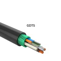 China PE Jacket Outdoor GDTS PSP Armored Hybrid Optical Fiber and Electrical Cable Ideal for Telecommunication for sale