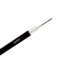 China GYFXTY Non-Metallic Outdoor FTTH Round Fiber Optic Cable with FRP Strength Member for sale