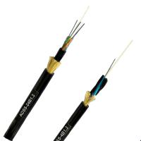 China 12 Core ADSS Fiber Optic Cable All-Dielectric with Single PE Jacket for sale