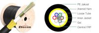 China ADSS All Dielectric Self Supporting Fiber Optic Cable 12 Core For Internet Communication for sale