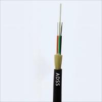 China ADSS Fiber Optic Cable Outdoor 12 24 46 48 60 96 Core Span 100 200 500m for sale
