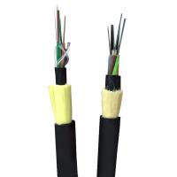China Outdoor Fiber Optical Cable ADSS Cable 24 Core 48core 96Core ADSS Fibra Optica Cable for sale