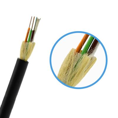 China All Dielectric Self Supporting Fiber Optic Cable 48 96 Core Span100m SJ For Network Construction for sale