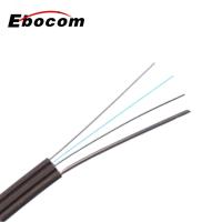 China Fiber Optic Cable FTTH Drop Cable 1core GJXH For Indoor Networking Internet Communication for sale
