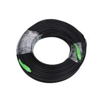 China 1 Core G657A1 FTTH Drop Cable Patch Cord with SC Connector Single Mode Fiber Jumper for sale