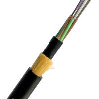 China ADSS 24 Core Fiber Optic Cable Double Jacket All-Dielectric Self-Supporting Cable for 200m Span for sale