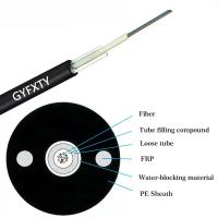 China GYFXTY 12Core Outdoor FTTH Ground Drop Cable Central Loose Tube All-Dielectric Fiber Optic Cable for sale