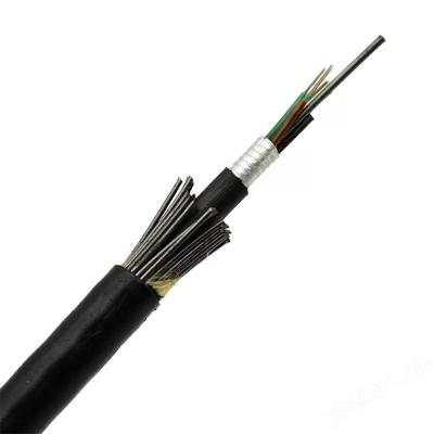 China GYTA33 Underwater Fiber Optic Cable 12-144 Cores With Steel Wire Armoring for sale