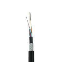 China Heavy Duty GYTA33 Steel Wire Armored Fiber Optic Cable for Direct Buried Outdoor Use with 48 Core for sale