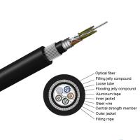 China GYTA33 G652D 36 48 72  Steel Wire Central Strength Member Direct Burial Fiber Optic Cable Durable Outdoor Performance Long Distance Transmission for sale