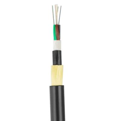 China ADSS 48 Core Fiber Optic Cable Double Jacket All-Dielectric Self-Supporting Cable for 200m Span for sale