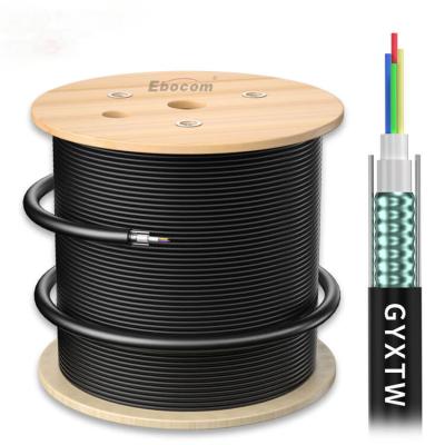 China GYXTW 12 Core OM3 Multimode Outdoor Fiber Optic Cable for High-Speed Networks for sale
