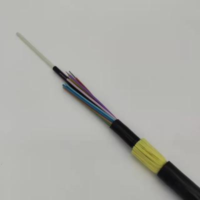 China All Dielectric Self Supporting Fiber Optic Cable 48 96 Core Span100m SJ For Network Construction for sale