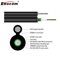 China Self-Supporting Figure 8 Fiber Optic Cable GYTC8S with Steel Messenger Wire for Outdoor Aerial Applications for sale