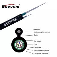China GYXTC8S Self-Supporting Figure 8 Fiber Optic Cable With Central Loose Tube for sale