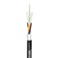 China 4~144 Core GYFTZY Flame-Retardant Non-Metallic Fiber Optic Cable for sale